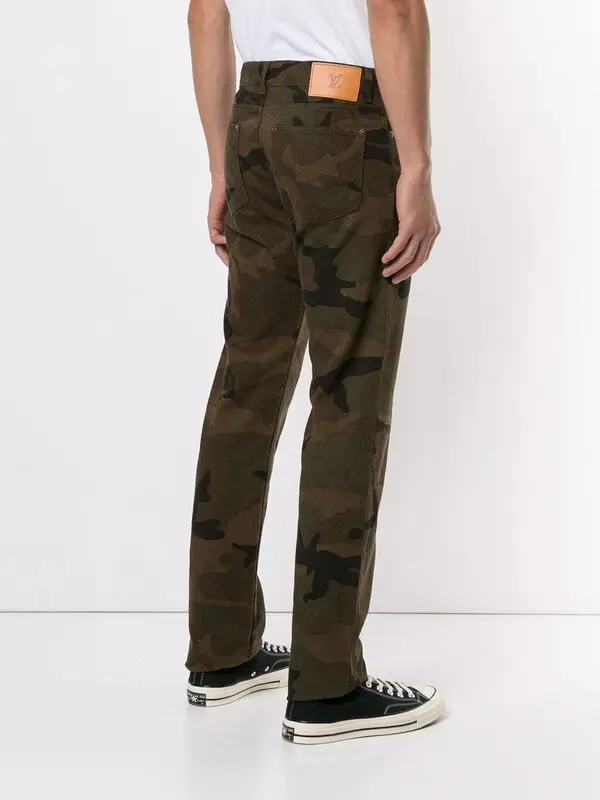 Supreme Louis Vuitton X Camo Jeans