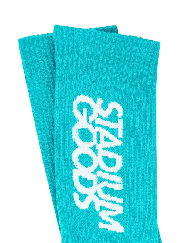 STADIUM GOODS Logo Crew Socks - Blue