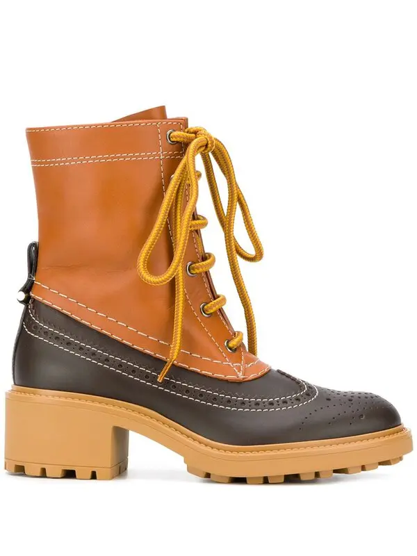 Chloé Franne Combat Boots