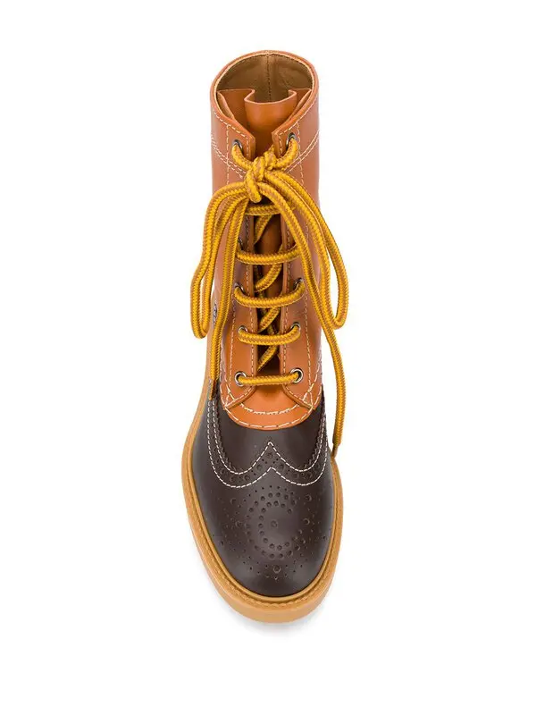 Chloé Franne Combat Boots