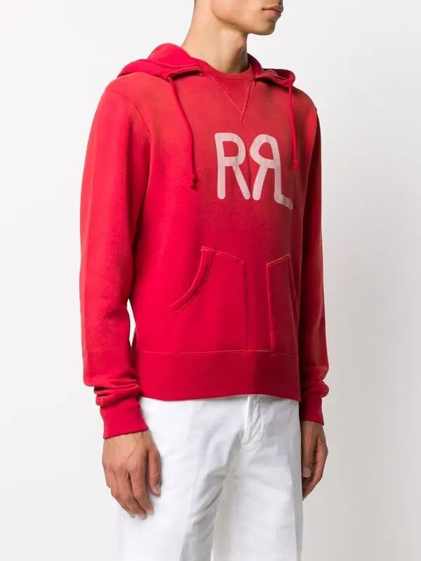 Ralph Lauren Logo Print Cotton-blend Hoodie