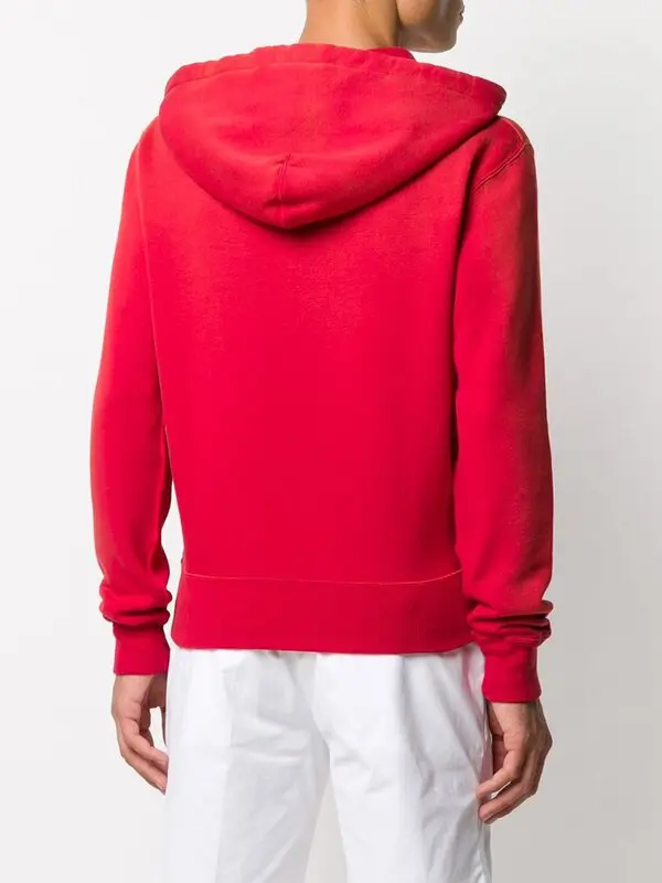 Ralph Lauren Logo Print Cotton-blend Hoodie
