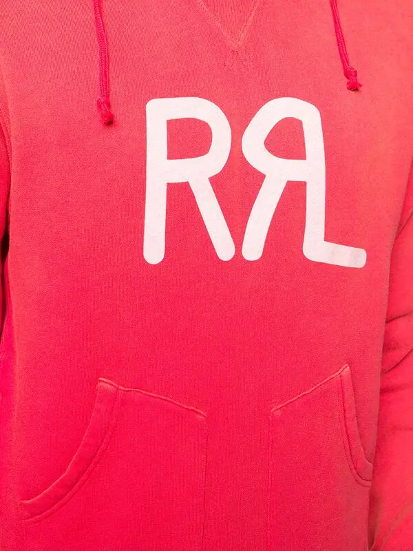 Ralph Lauren Logo Print Cotton-blend Hoodie