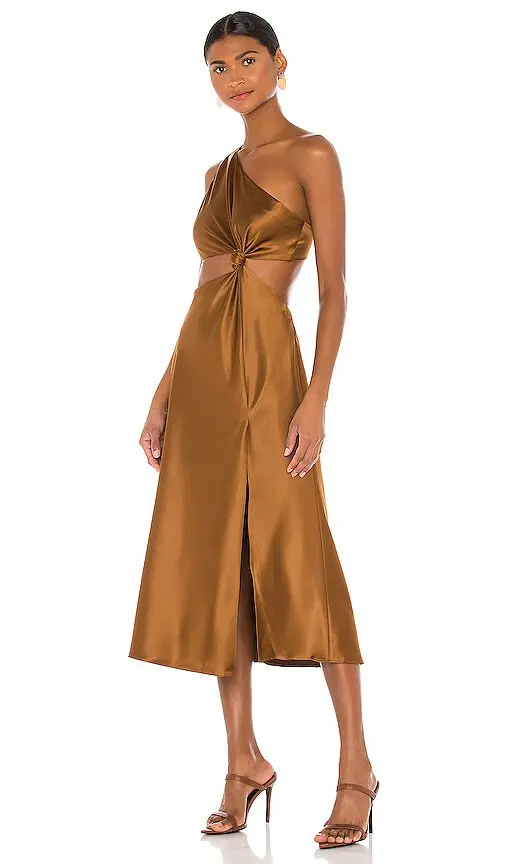Buy Lpa Imani Dress Brown At 51% Off Editorialist