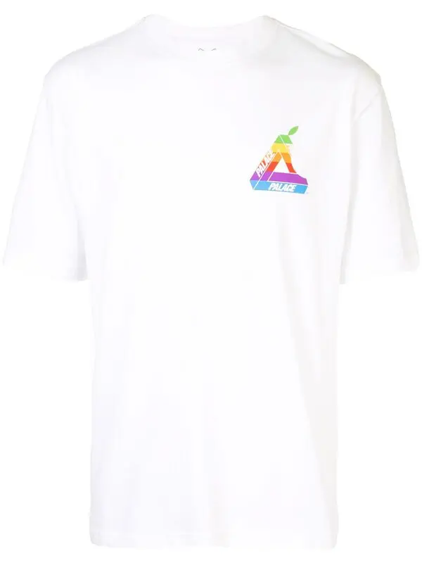 PALACE Jobsworth Logo-print T-shirt - White