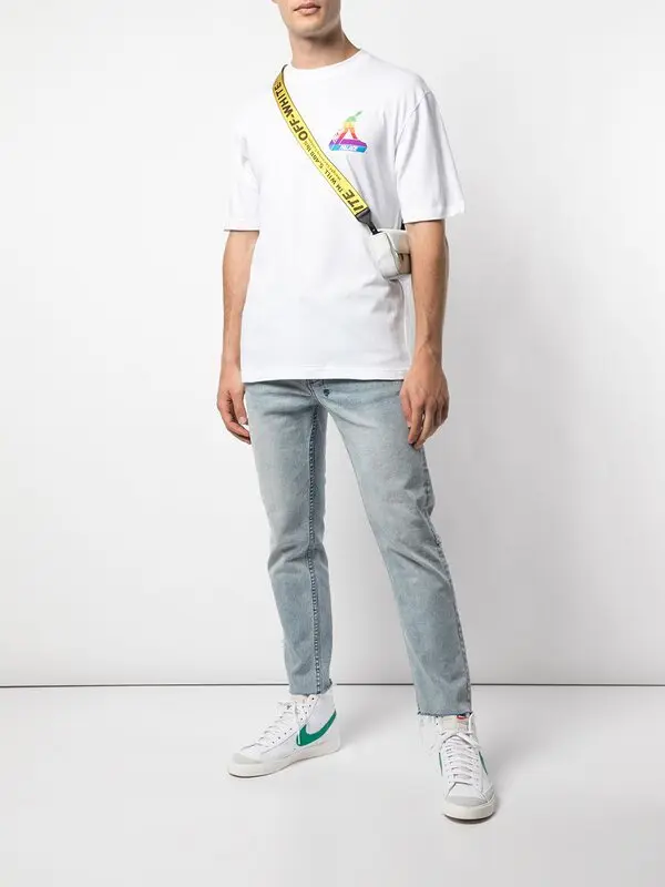 PALACE Jobsworth Logo-print T-shirt - White