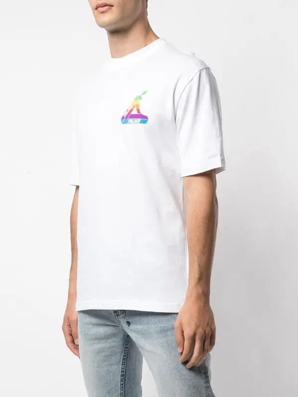 PALACE Jobsworth Logo-print T-shirt - White