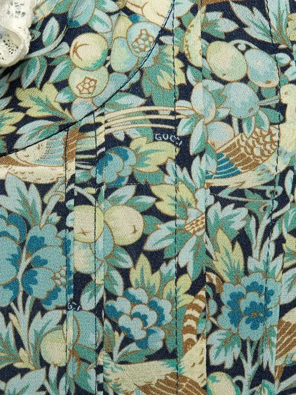 Gucci Liberty Floral Print Maxi Dress