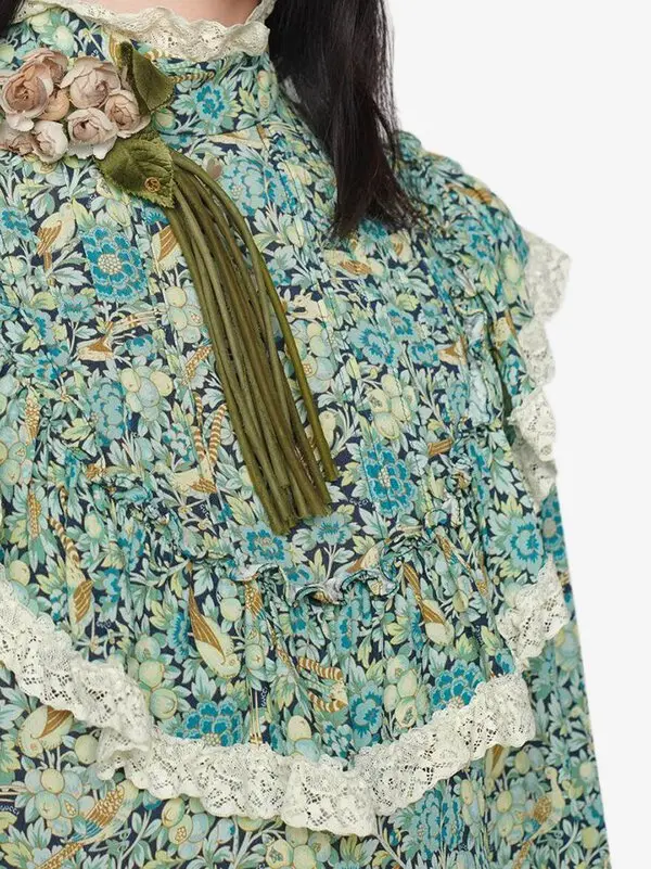 Gucci Liberty Floral Print Maxi Dress