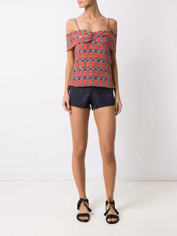 AMIR SLAMA Denim Shorts
