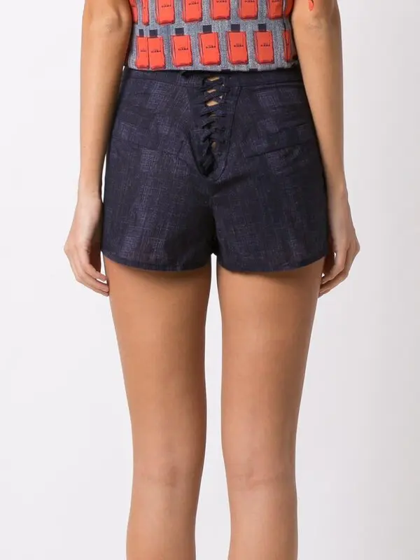 AMIR SLAMA Denim Shorts