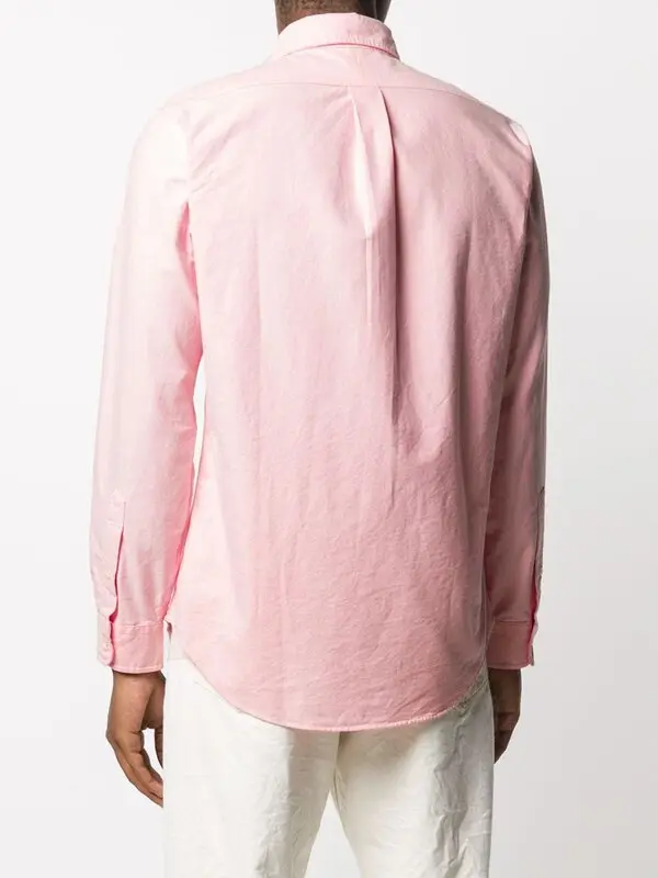 Polo Ralph Lauren Logo Cotton Shirt - Pink