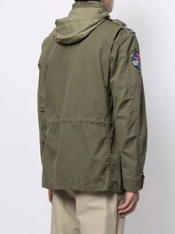 Polo Ralph Lauren Herringbone Field Jacket - Green