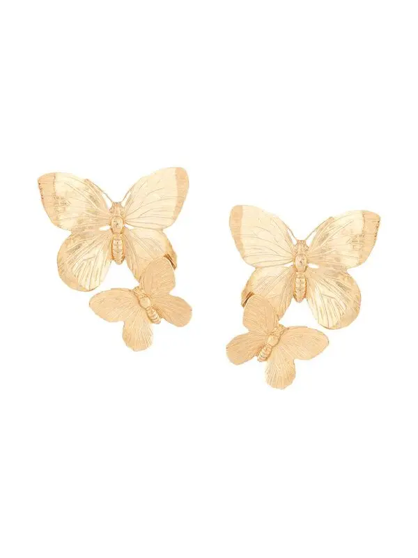 JENNIFER BEHR Papillon Butterfly Earrings - Gold