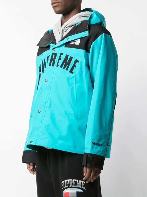 Supreme X The North Face Arc Logo Mountain Jacket - Blue