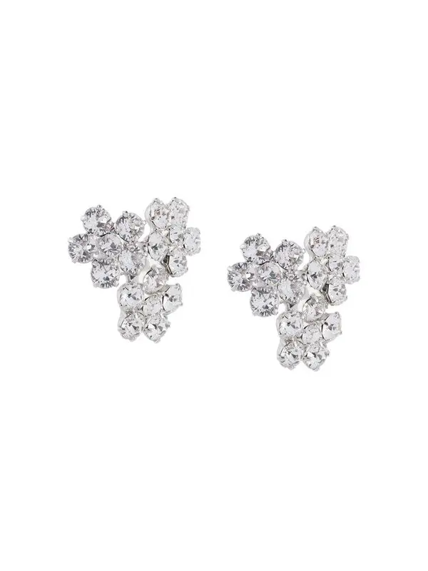 JENNIFER BEHR Violet Stud Earrings - Silver
