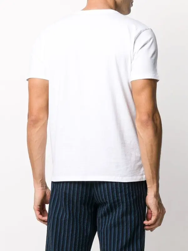 Maison Kitsuné Embroidered Ogo T-shirt