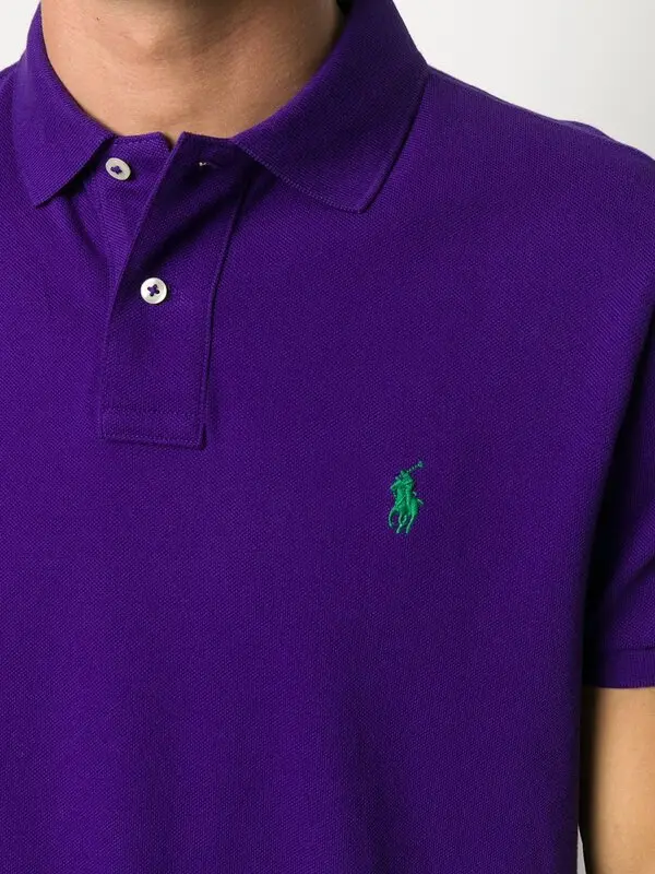 Polo Ralph Lauren Logo Embroidered Polo Shirt