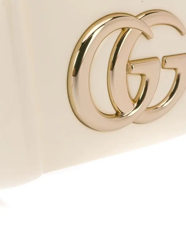 Gucci Matelassé-effect Oval-frame Sunglasses