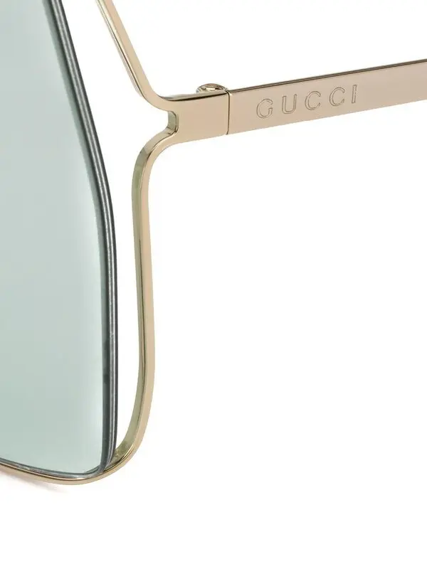 Gucci Double G Oversized-frame Sunglasses