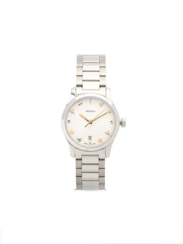 Gucci G-timeless 27mm Watch - Neutrals