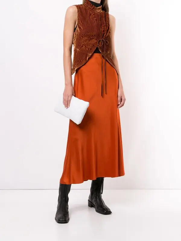 ANN DEMEULEMEESTER Tie-fastening Vest Top