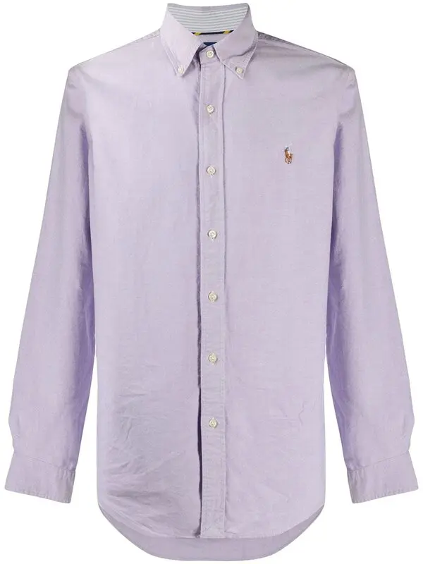 Polo Ralph Lauren Logo Embroidered Button-down Shirt