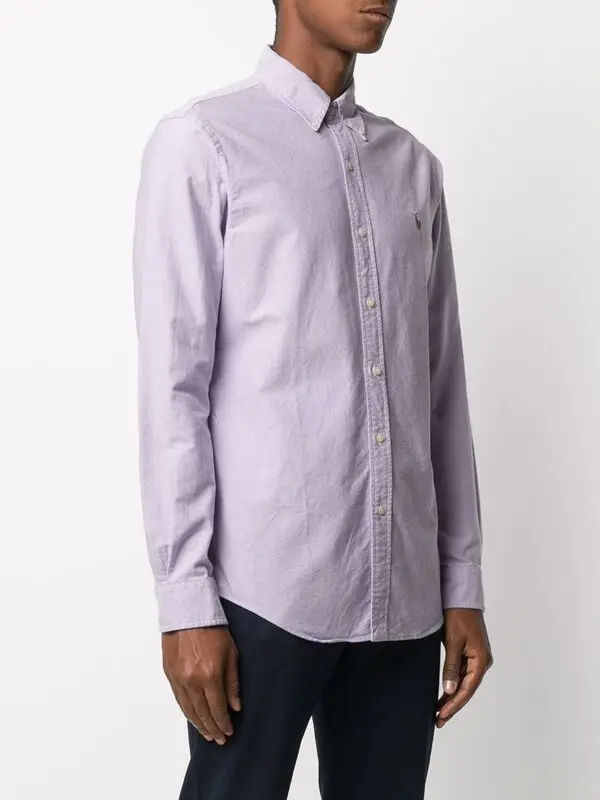Polo Ralph Lauren Logo Embroidered Button-down Shirt