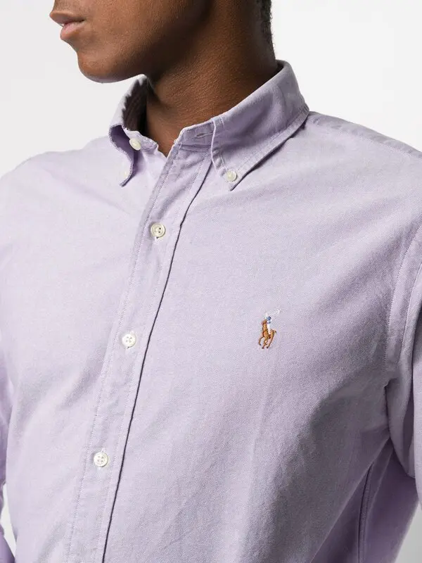 Polo Ralph Lauren Logo Embroidered Button-down Shirt