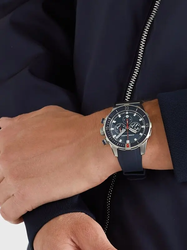 ULYSSE NARDIN Diver Automatic Chronograph 44mm Titanium Watch