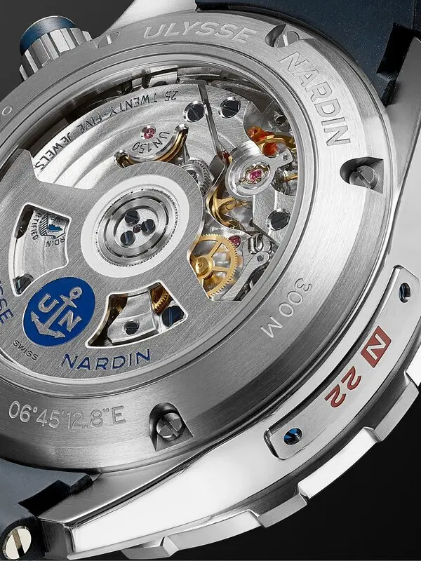 ULYSSE NARDIN Diver Automatic Chronograph 44mm Titanium Watch