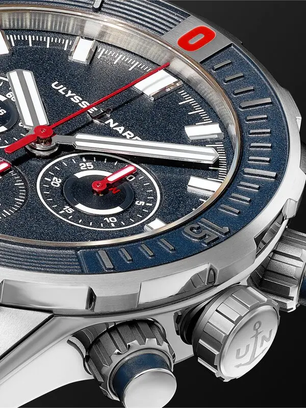 ULYSSE NARDIN Diver Automatic Chronograph 44mm Titanium Watch