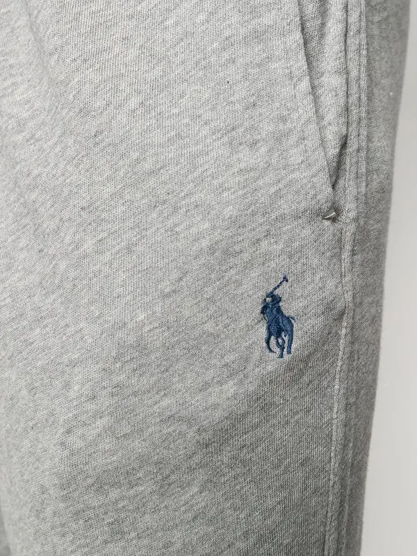 Polo Ralph Lauren Logo Embroidered Track Shorts - Grey