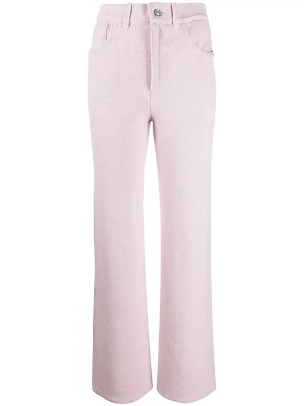 BARRIE Wide-leg Trousers - Pink