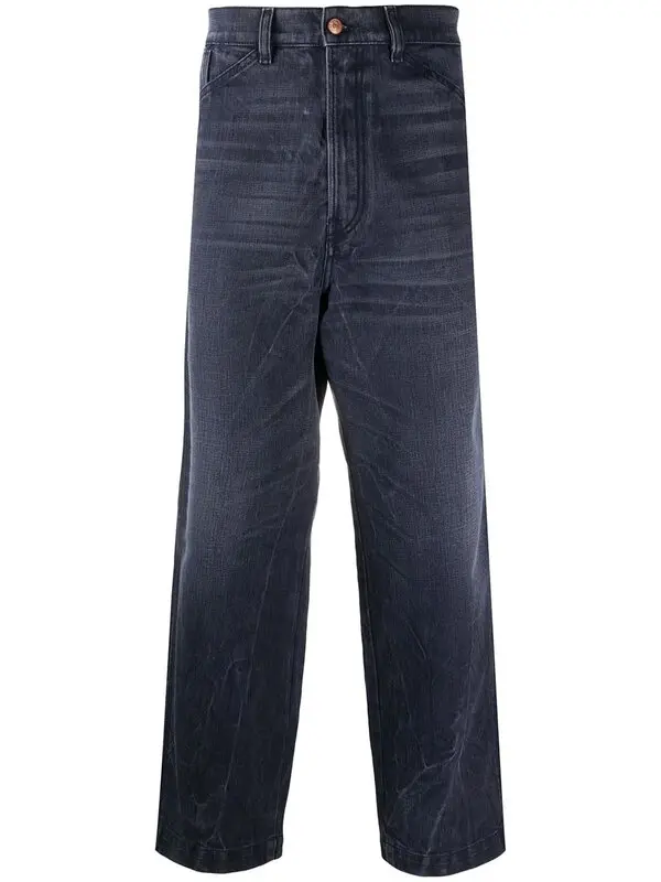 DIESEL® D-franky Straight-leg Jeans - Blue