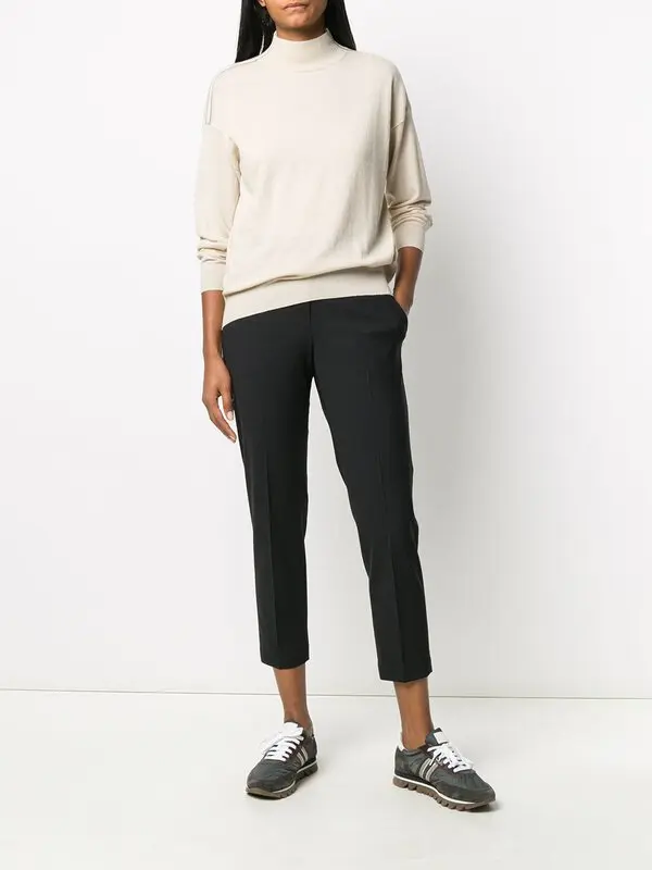 Brunello Cucinelli Brass-embellished Cashmere Jumper