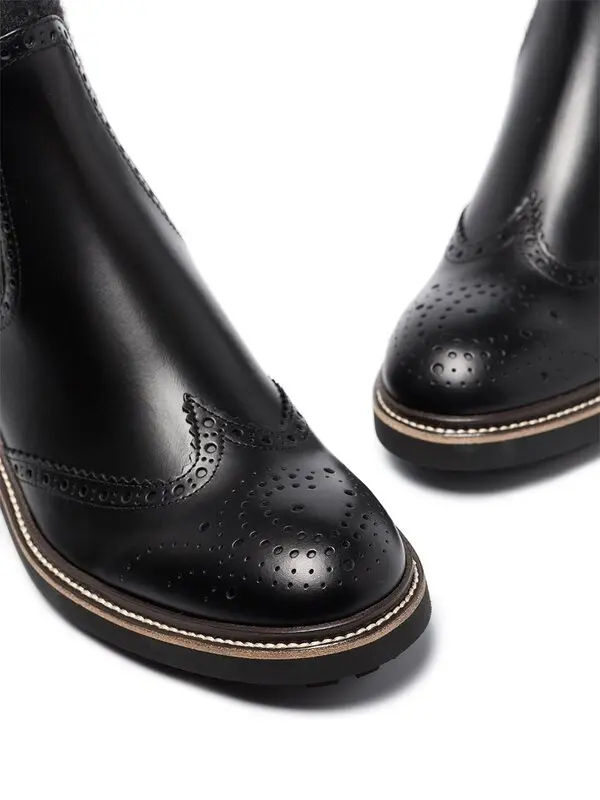 Chloé Franne Sock-detail Ankle Boot