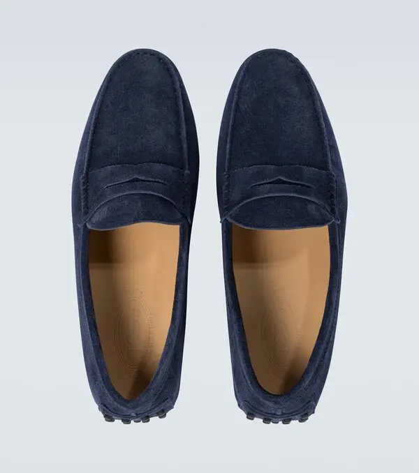 TOD'S Nuovo Gommino Driving Shoes - Blue