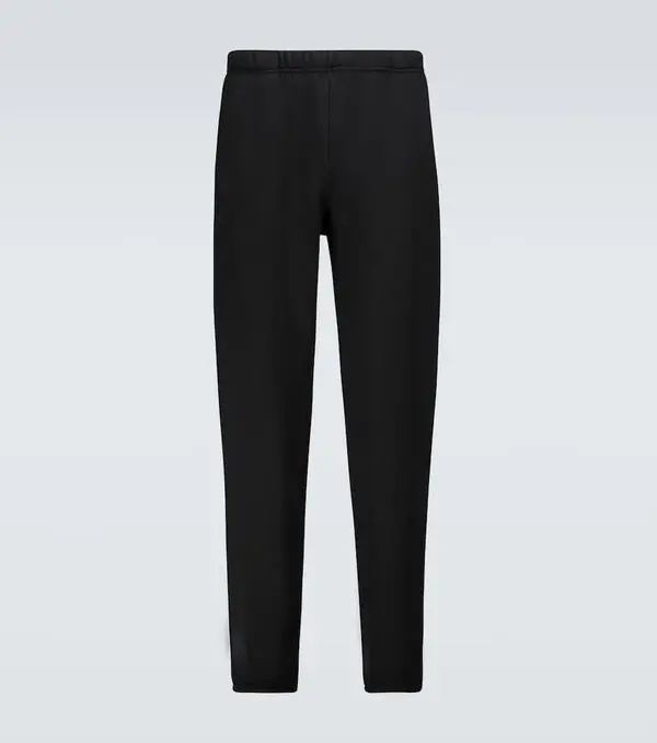 LES TIEN Classic Cotton Sweatpants - Black