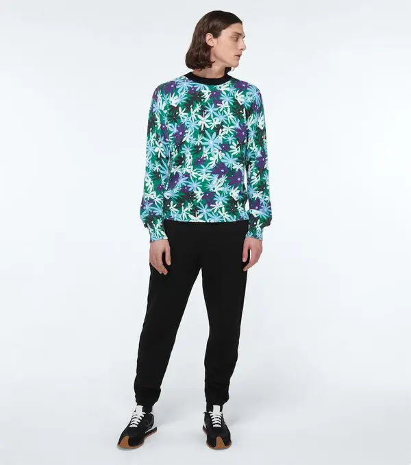 LES TIEN Classic Cotton Sweatpants - Black