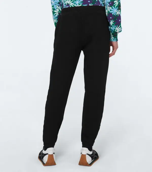 LES TIEN Classic Cotton Sweatpants - Black