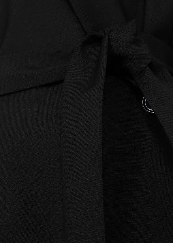 Acne Studios Jamila Belted Wool-blend Blazer