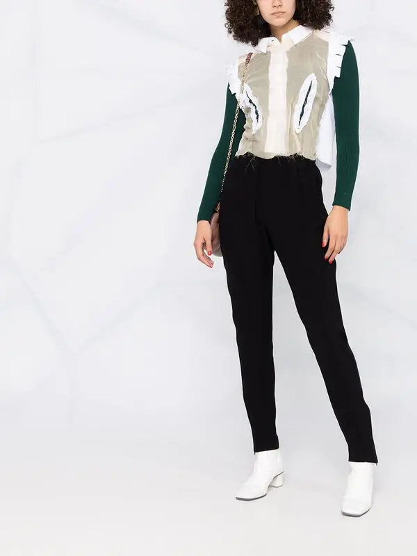 MAISON MARGIELA Elasticated Tapered Trousers
