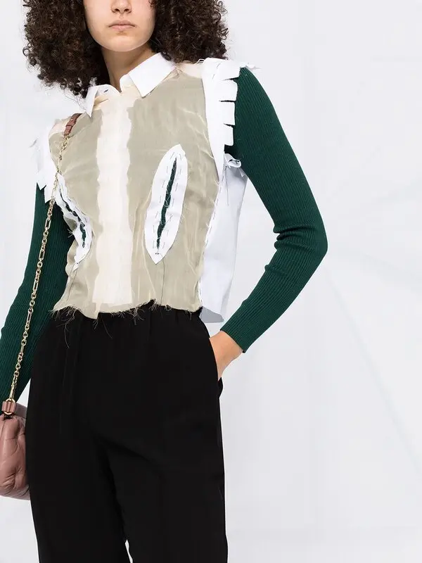 MAISON MARGIELA Elasticated Tapered Trousers