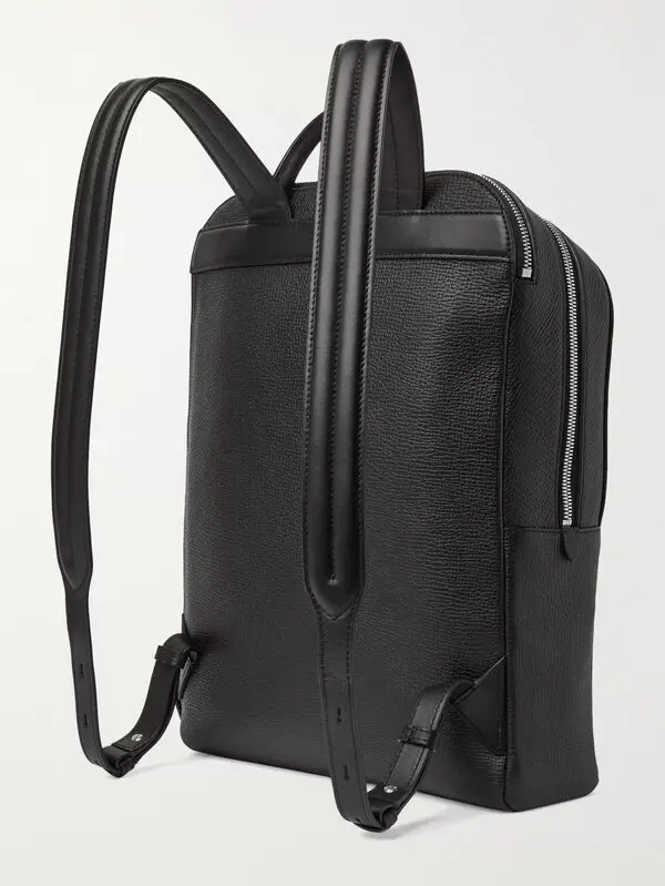 Smythson Ludlow Full-grain Leather Backpack