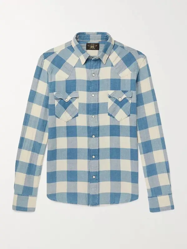 Ralph Lauren Buffalo-checked Flannel Shirt