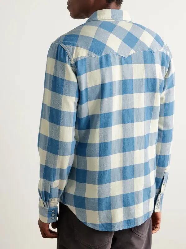 Ralph Lauren Buffalo-checked Flannel Shirt