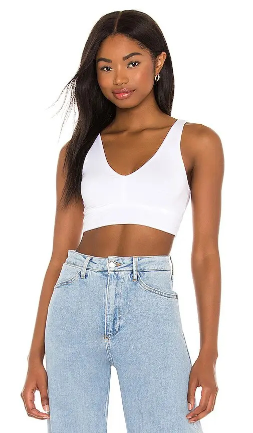 Commando Butter Comfy Bralette - White
