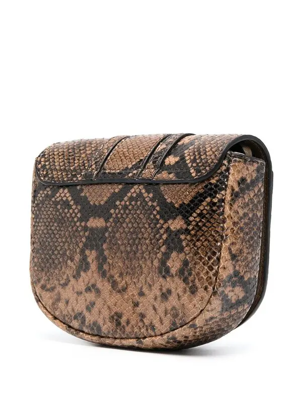 See By Chloé Hana Small Snakeskin Crossbody Bag