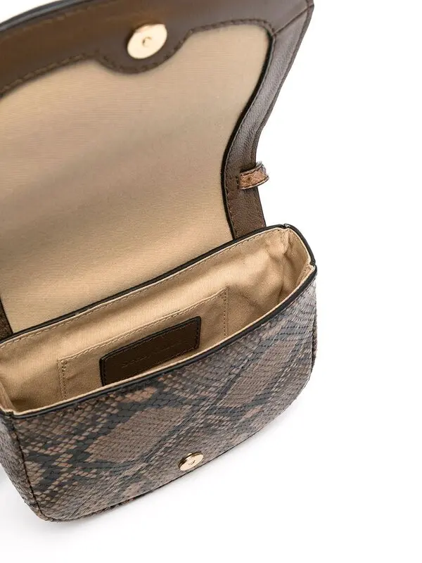 See By Chloé Hana Small Snakeskin Crossbody Bag